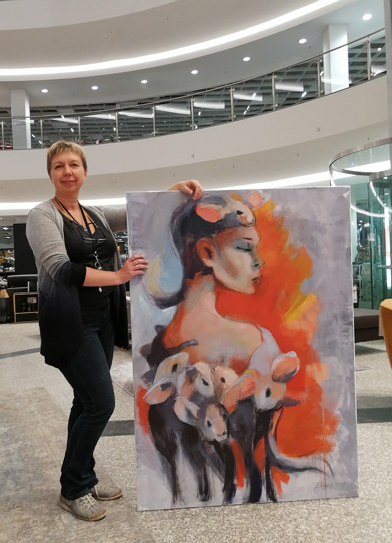 Pfalz Malerin auf der Art Shanghai | Olga David